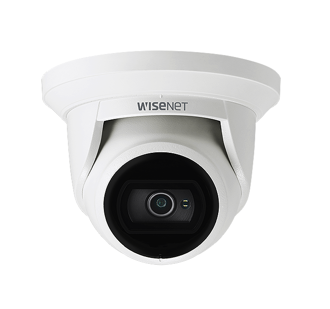 Wisenet QNE-8011R Q Series 5MP H.265 NW IR Flateye Camera