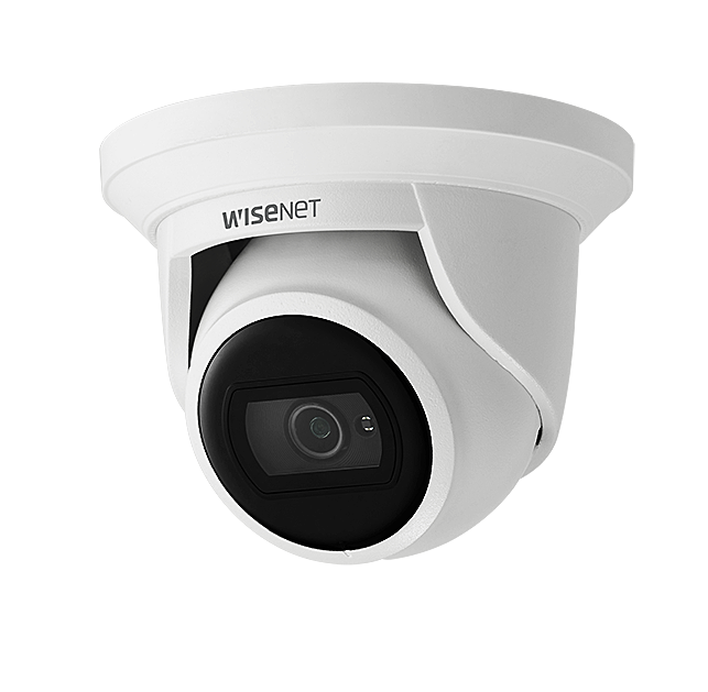 Wisenet QNE-8011R Q Series 5MP H.265 NW IR Flateye Camera